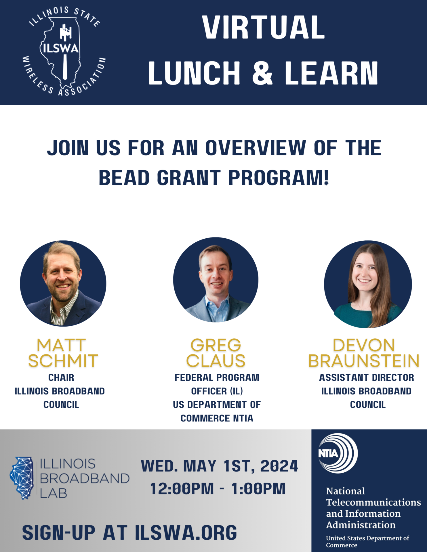 2024 BEAD Grant Program Lunch and Learn - Illinois State Wireless ...